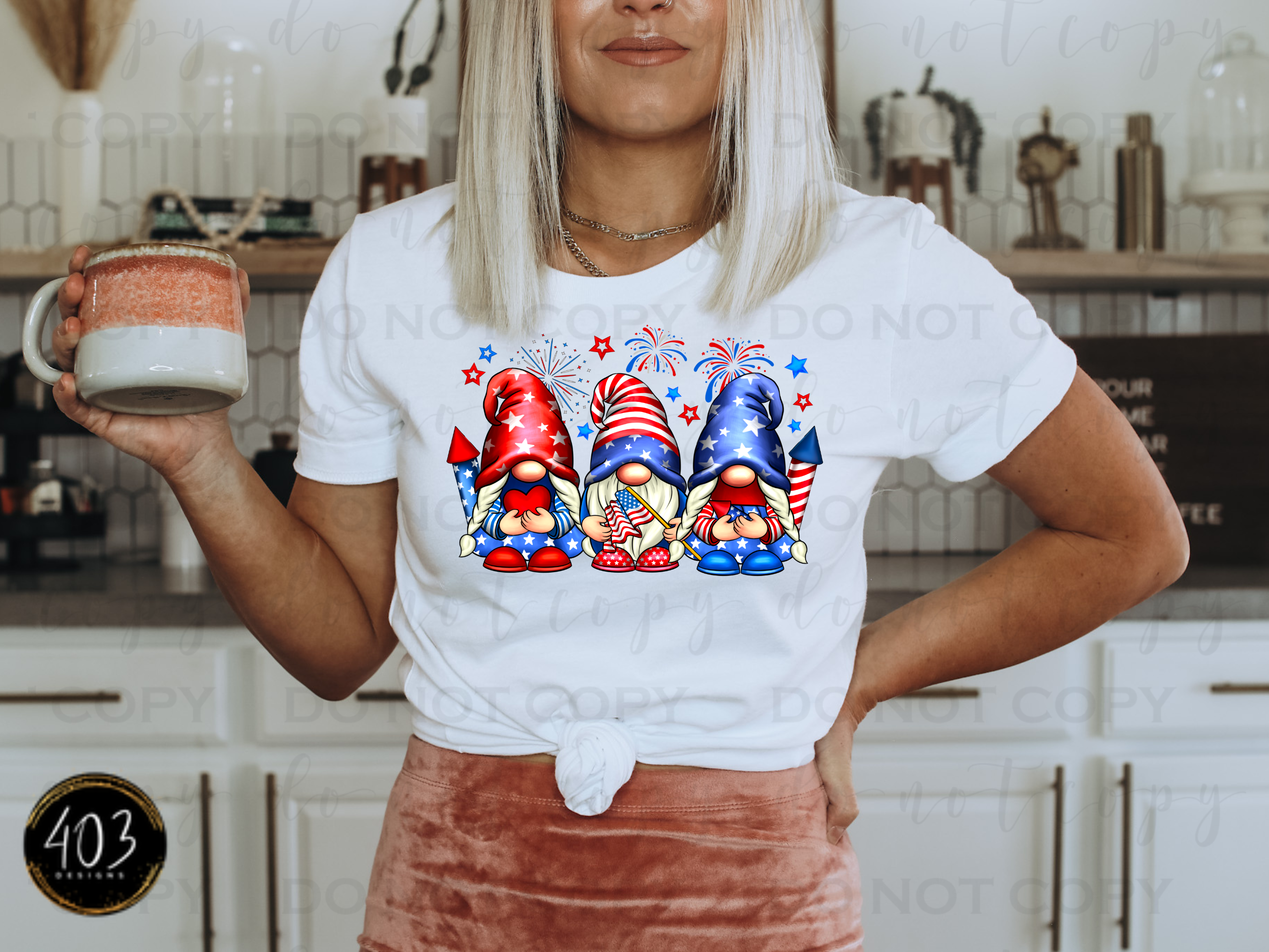 Patriotic Gnomes DTF Transfer – 403Designs
