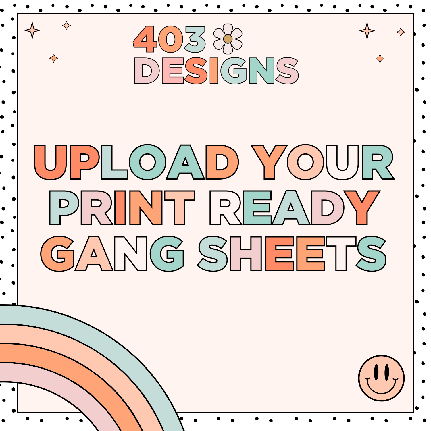 Custom DTF Gang Sheets- (provide a file created from your design softw ...