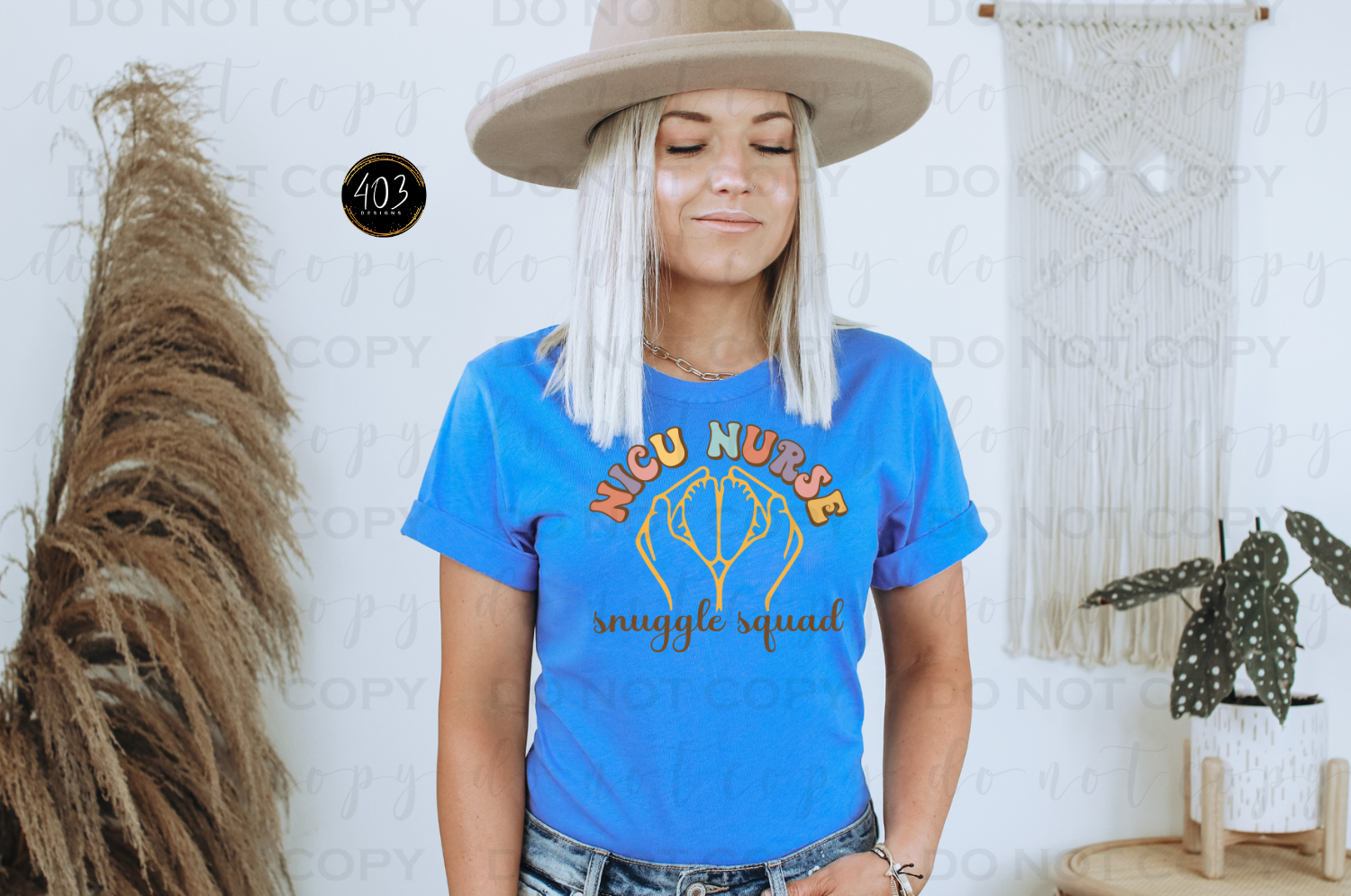 NICU Nurse Snuggle Squad DTF Transfer – 403Designs