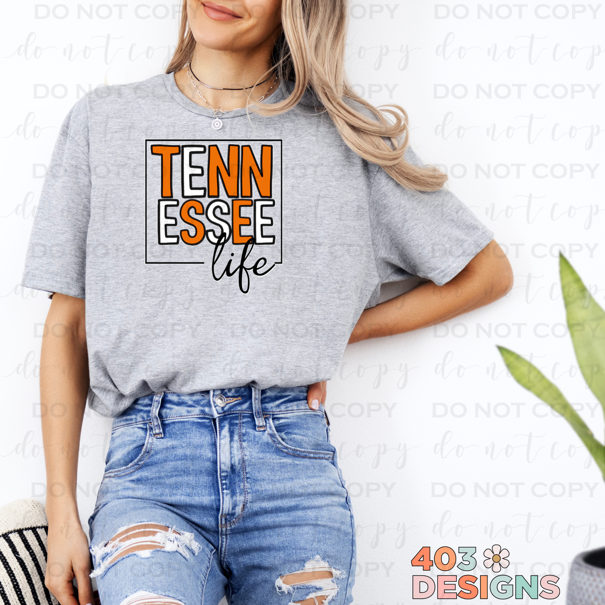 Tennessee Life T-Shirt – 403Designs