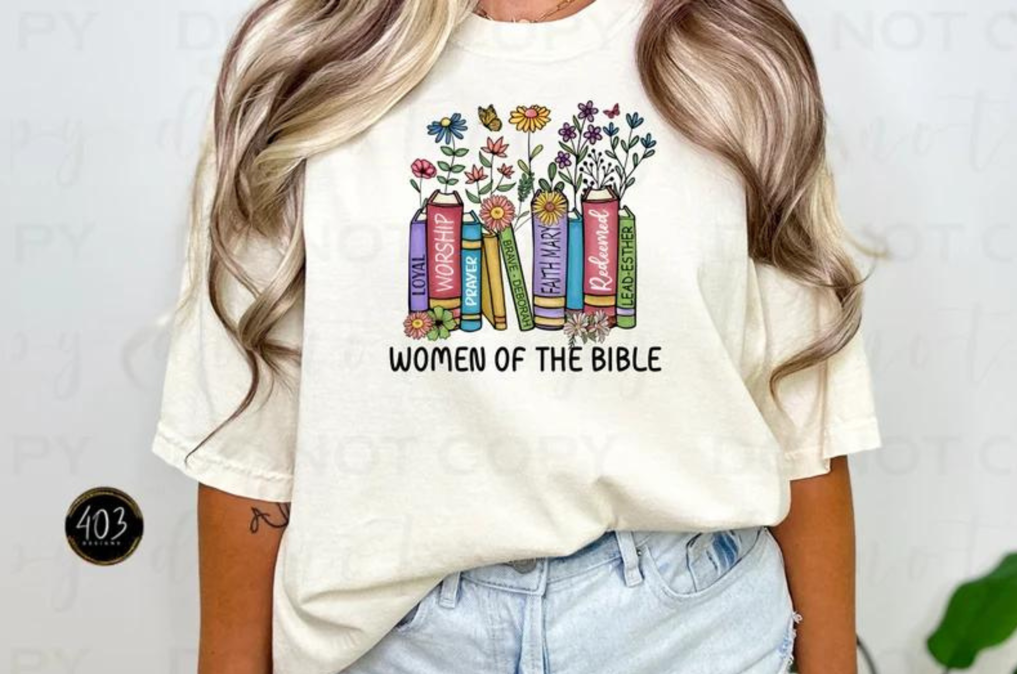 Women Of The Bible DTF Transfer – 403Designs