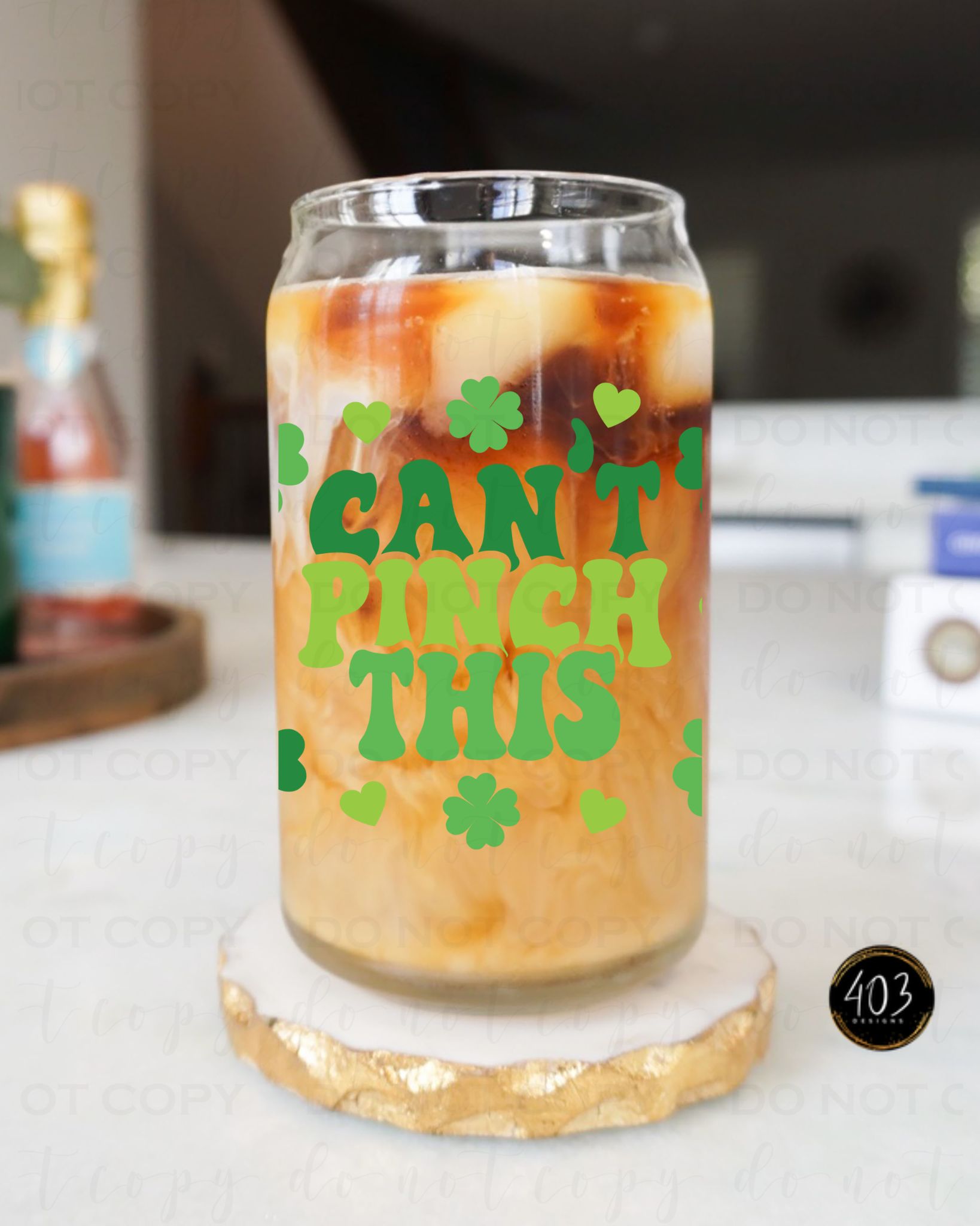 Can't Pinch This Libby Glass Can UV DTF Transfer – 403Designs