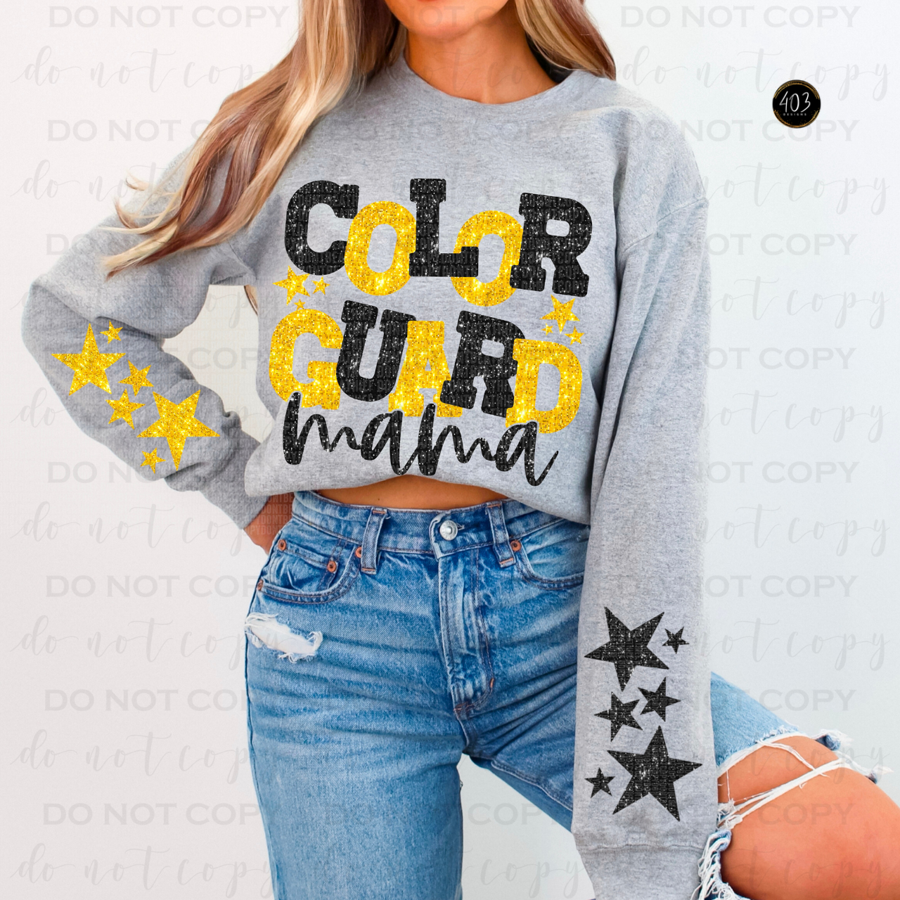 Color Guard Mama DTF Transfer – 403Designs