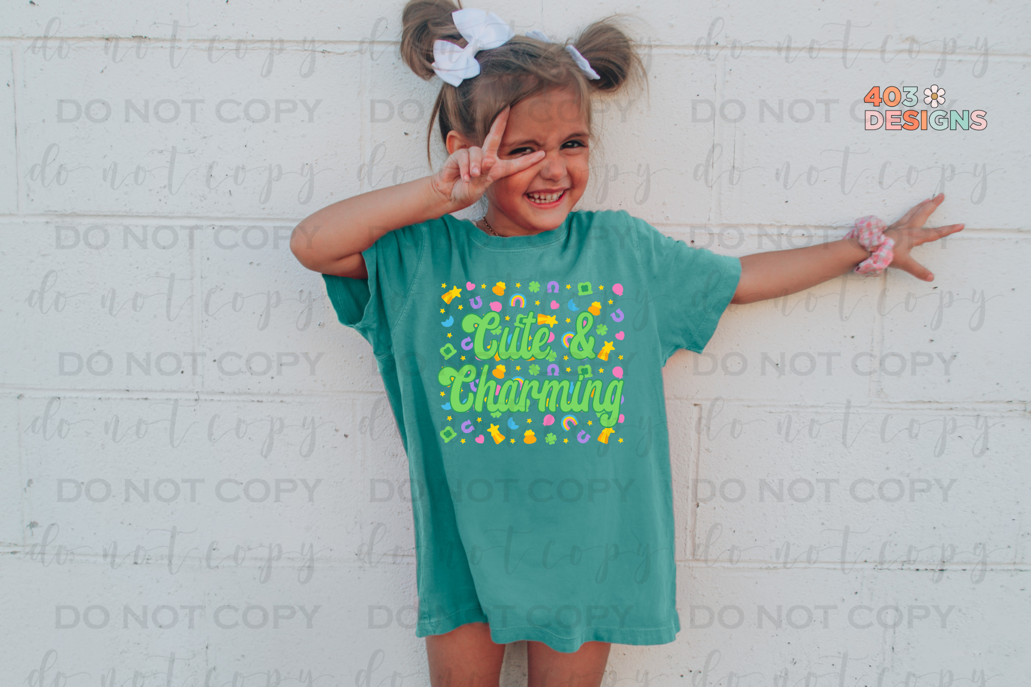 Cute & Charming DTF Transfer – 403Designs