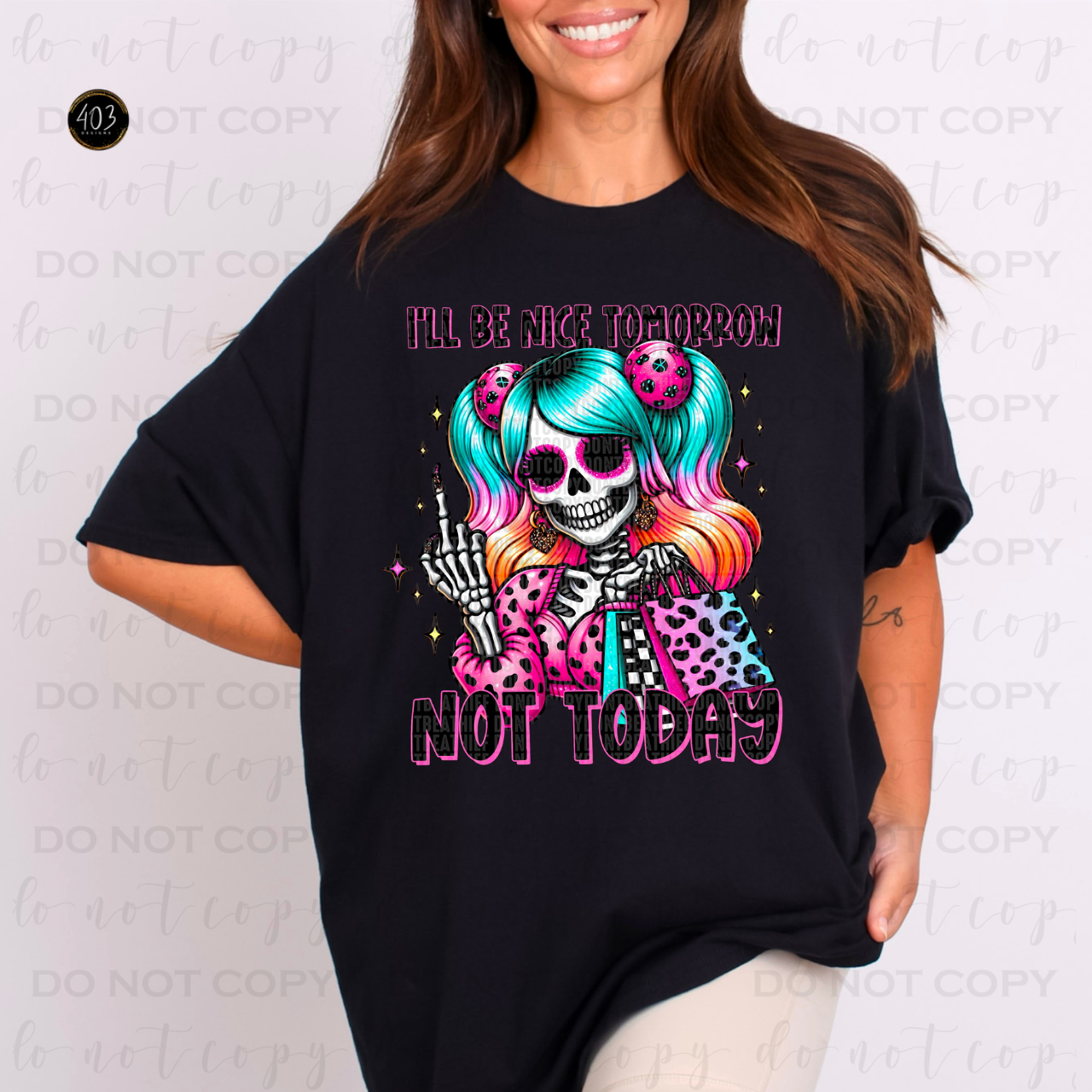 Nice Tomorrow DTF Transfer – 403Designs