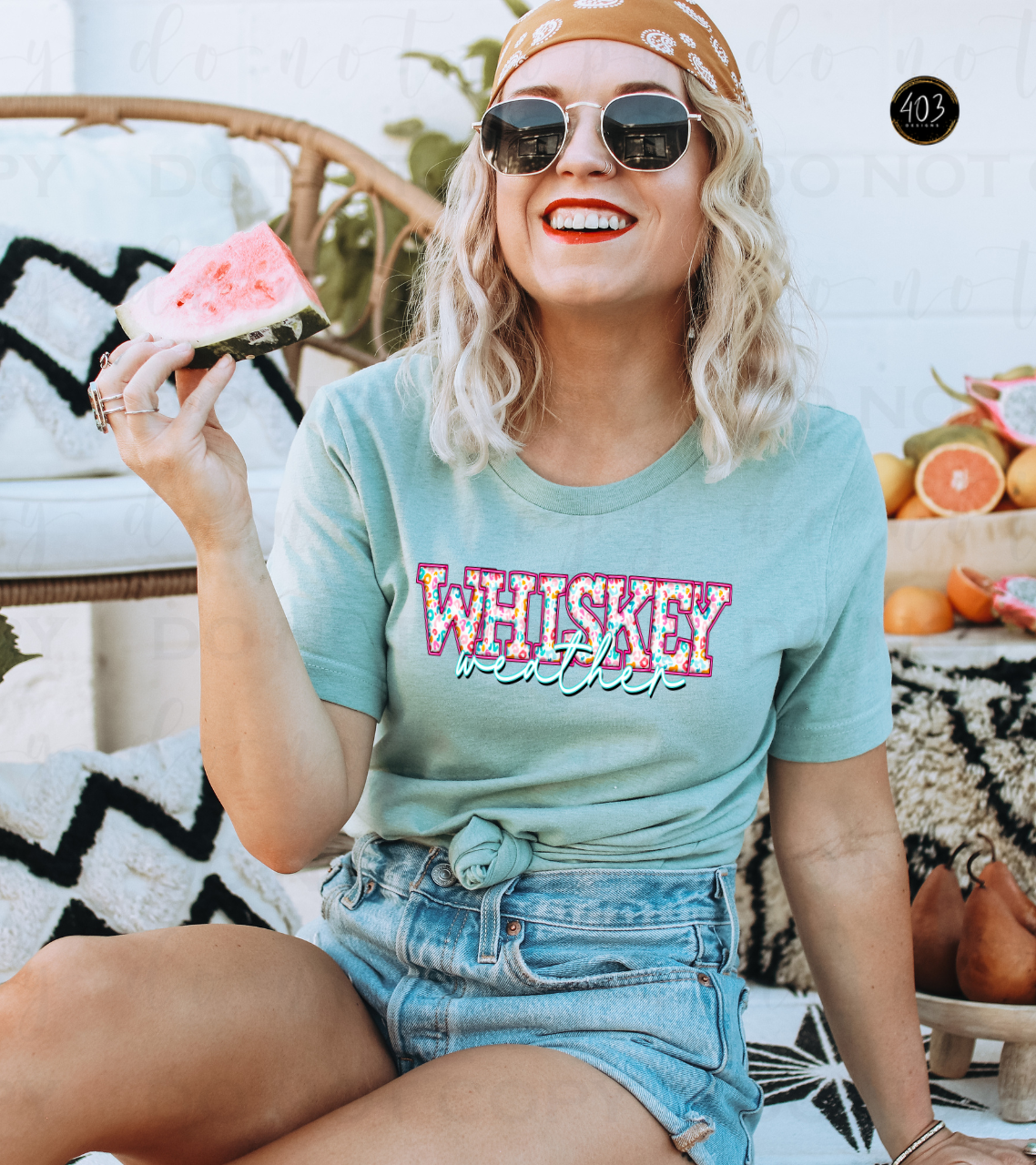 Whiskey Weather DTF Transfer – 403Designs